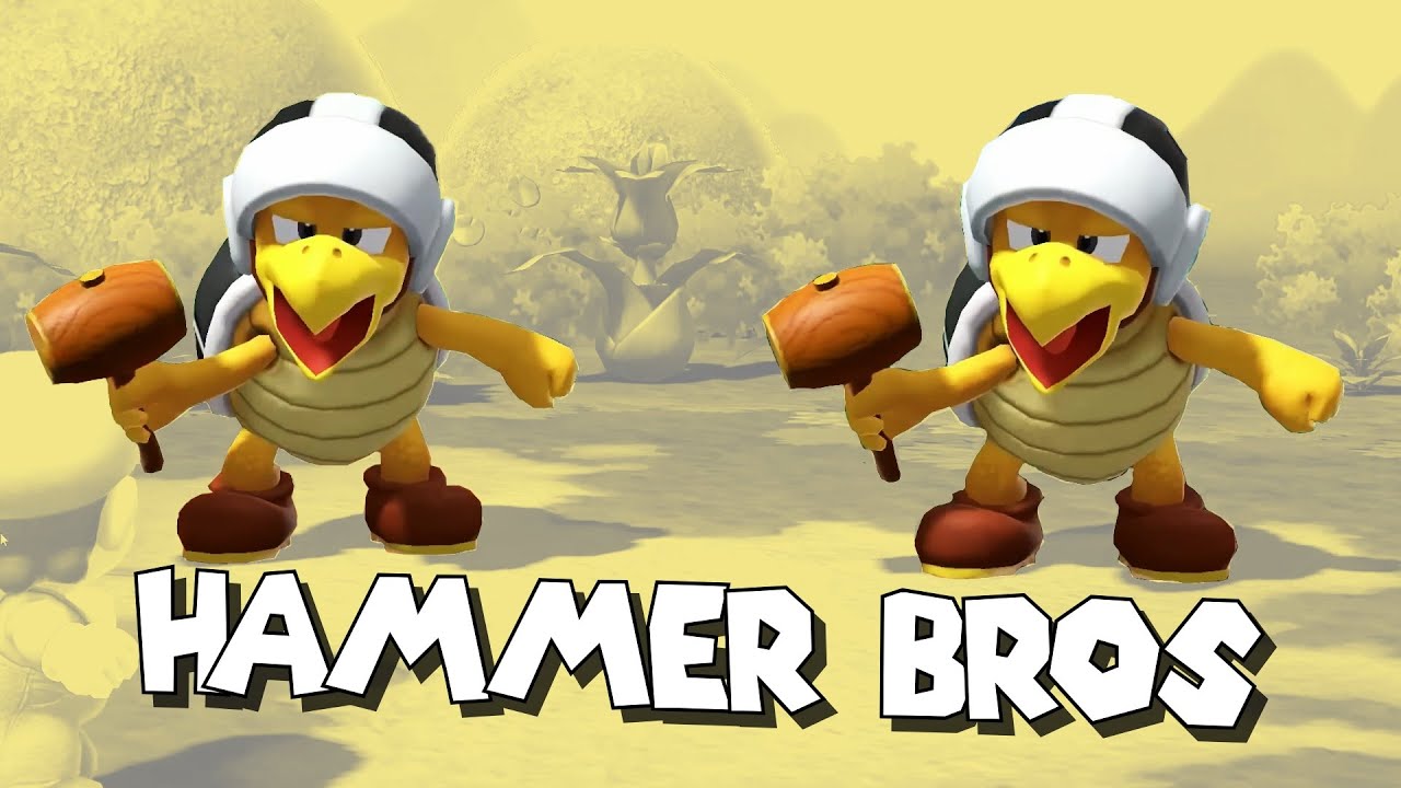 SMRPG (Switch) - Hammer Bros Intro but I added some sound FX and a ...