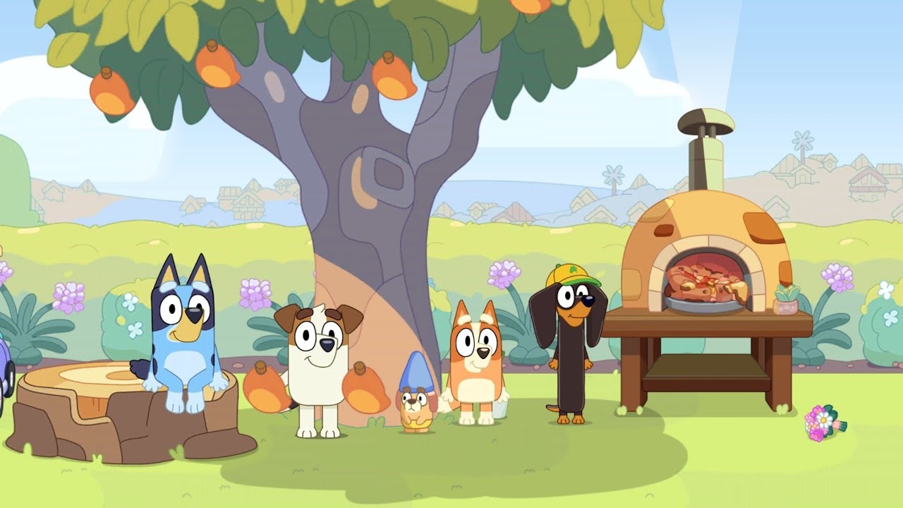 Bluey: Jack's Mango Party on Backyard - YouTube