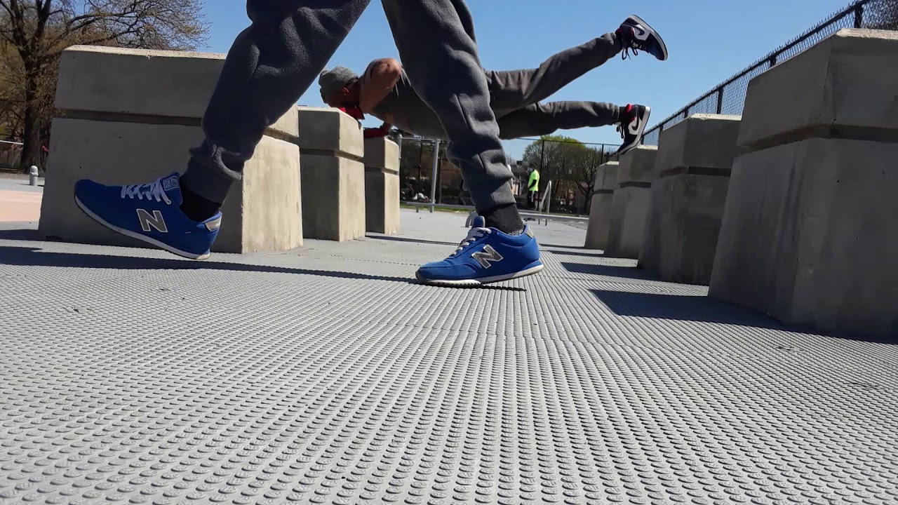 Darius meeks and Sean working out we are at Caton Park better known as ...