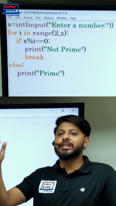 Logic behind the given number is the Prime number or not? - YouTube