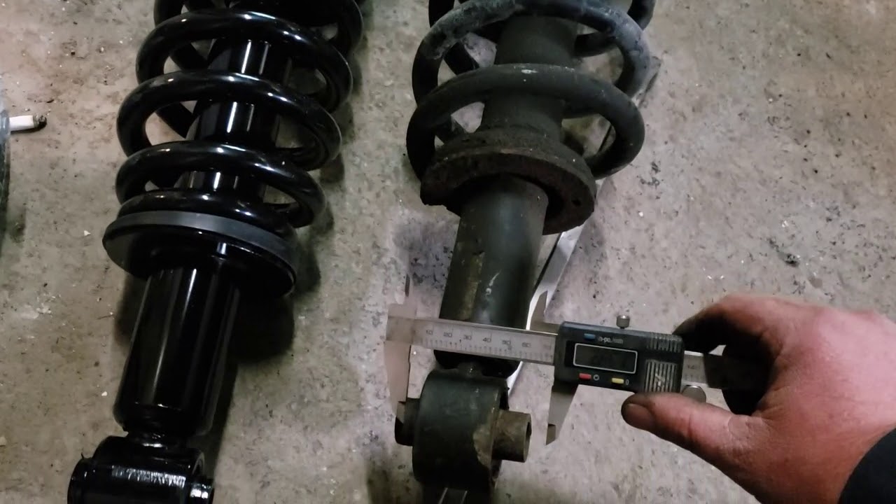 lincoln aviator rear strut replacement with ford explorer strut - YouTube
