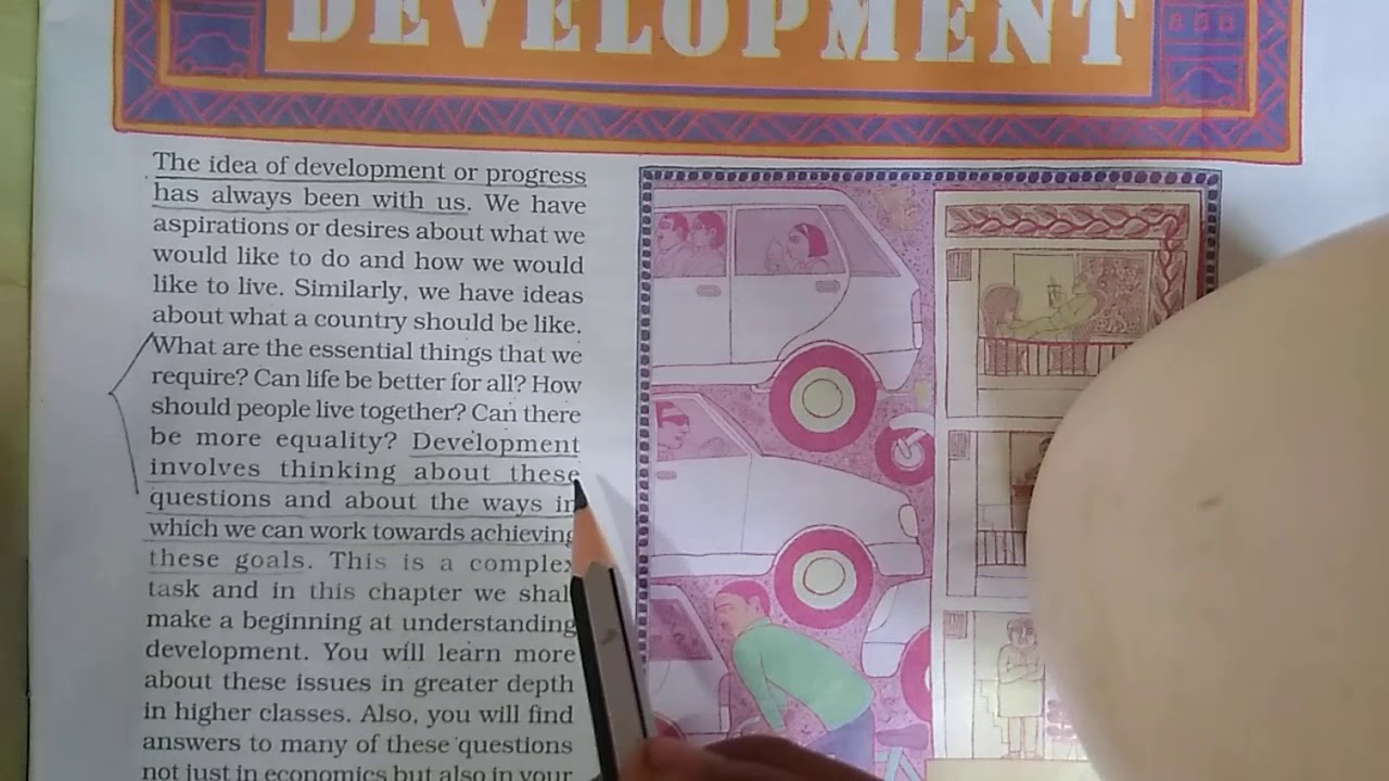 Class 10 economics lesson 1 Development PART 1 Abhinandan sir - YouTube