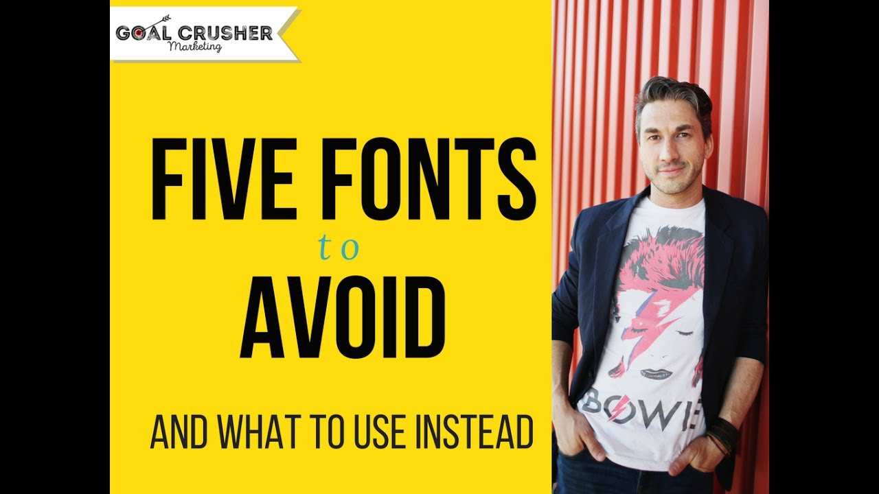 5 Fonts To Avoid AND WHAT TO USE INSTEAD YouTube 5-fonts-to-avoid-and-what-to-use-instead-youtube