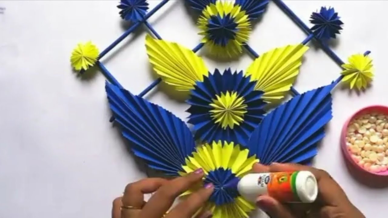 Easy And Beautiful Wall Hanging With Paper Wall Hanging Ideas YouTube easy-and-beautiful-wall-hanging-with-paper-wall-hanging-ideas-youtube