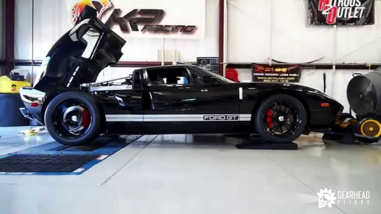 Kelly Bise - 2005 FORD GT 800 rwhp (dyno testing) - YouTube