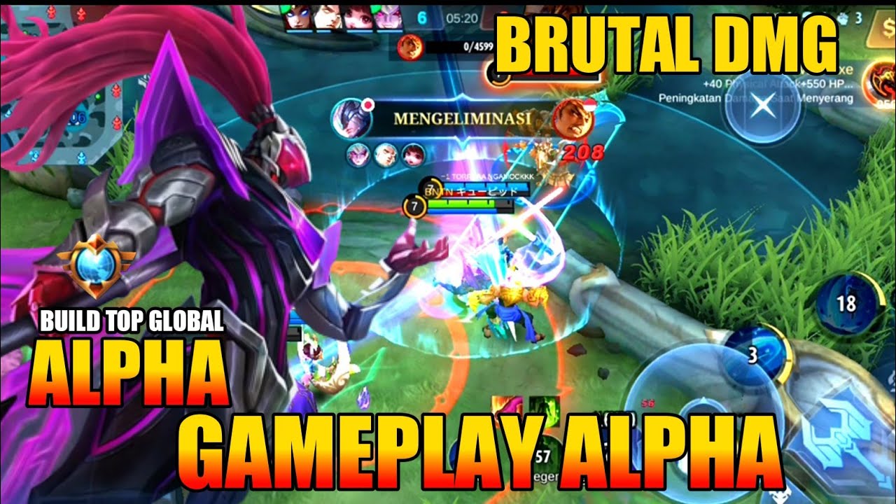 ALPHA BEST BUILD 2023 | TOP GLOBAL ALPHA GAMEPLAY || MLBB - YouTube