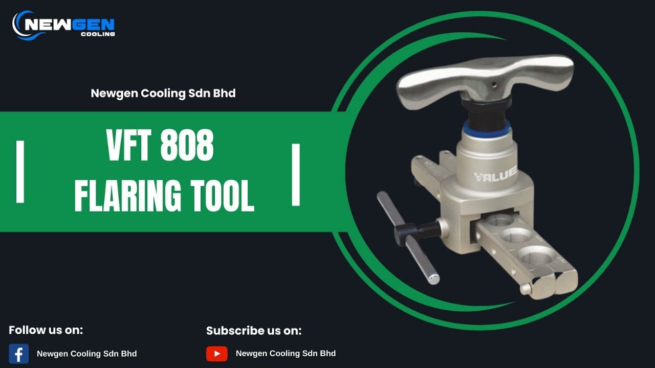 VALUE Accurate Tube Flaring VFT 808 - YouTube