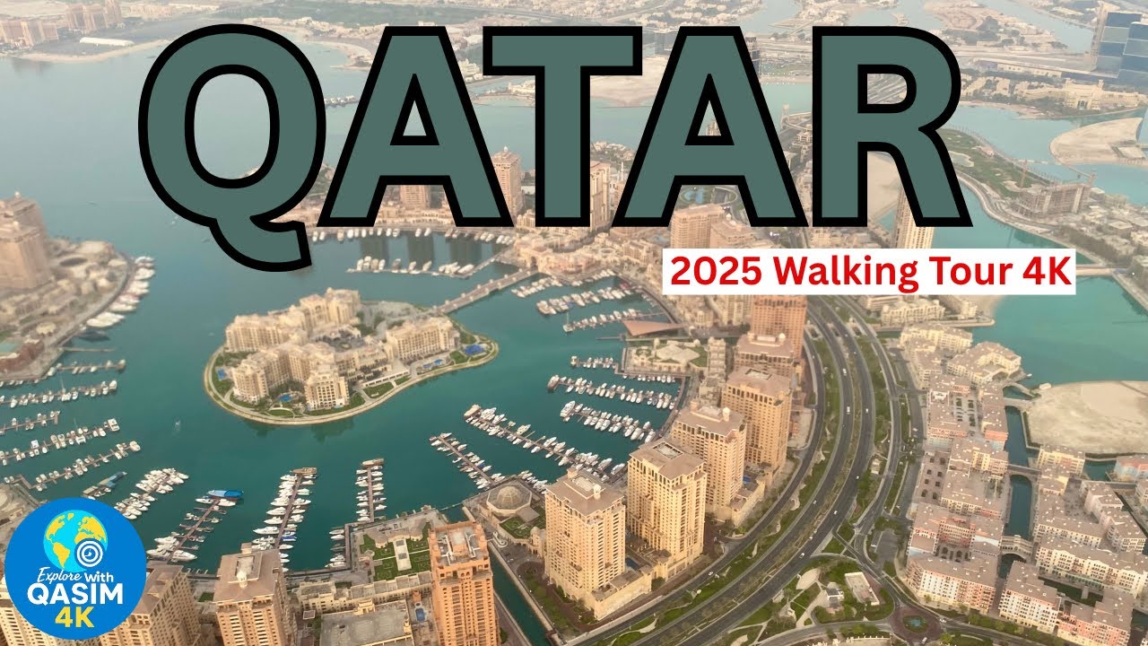 Gevan Island, Qatar 🌴 Stunning 4K 120FPS Walking Tour - YouTube