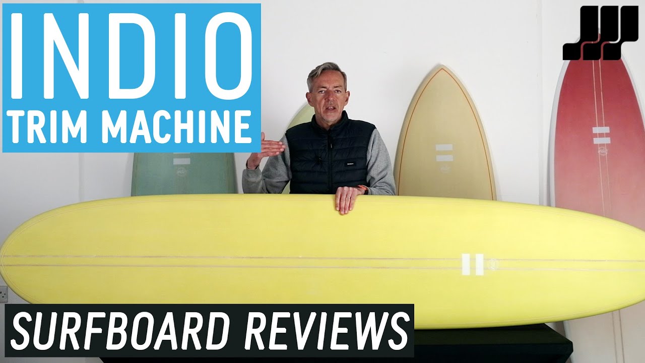 Indio Endurance Trim Machine Surfboard Review - YouTube
