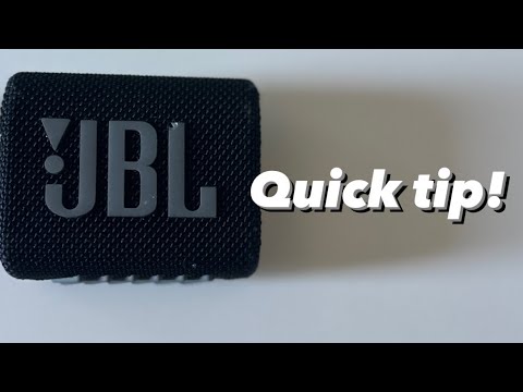 How to Level Up Your JBL Go 3 Experience: Quick Tips for Tech ...