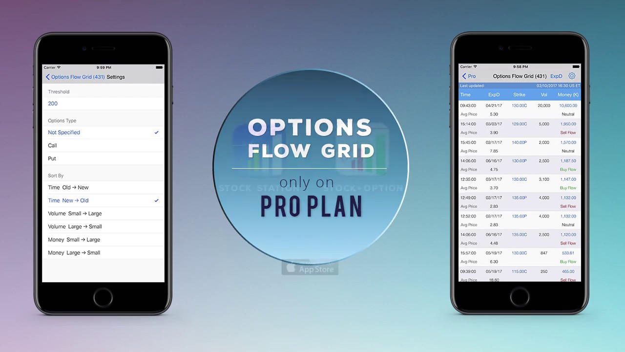 Introduction of Options Flow Grid - YouTube
