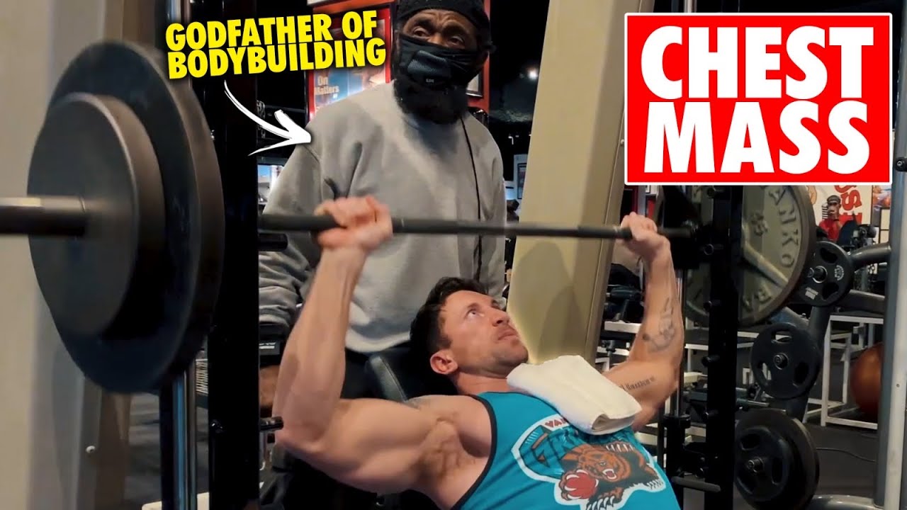 PERFECT CHEST WORKOUT For MASS ft. The GodFather Of Bodybuilding ...