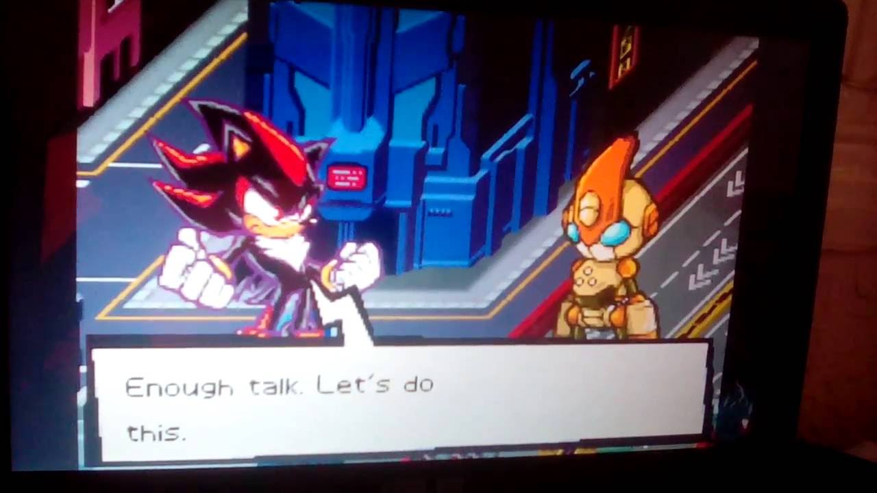 Sonic Battle Emerl Vs. Shadow - YouTube