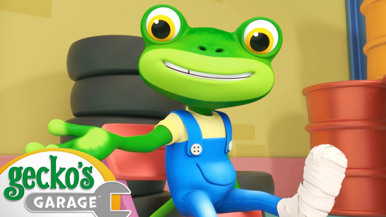Gecko's Accident + 60 Minutes of Geckos Garage | Kids Cartoons | Party ...