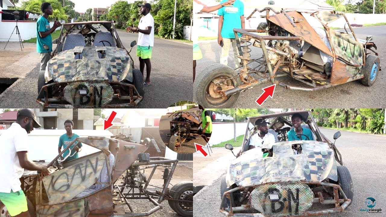 Wonders: Skillful 17 Year Old Ghanaian Boy Builds Armor Car Out Of ...
