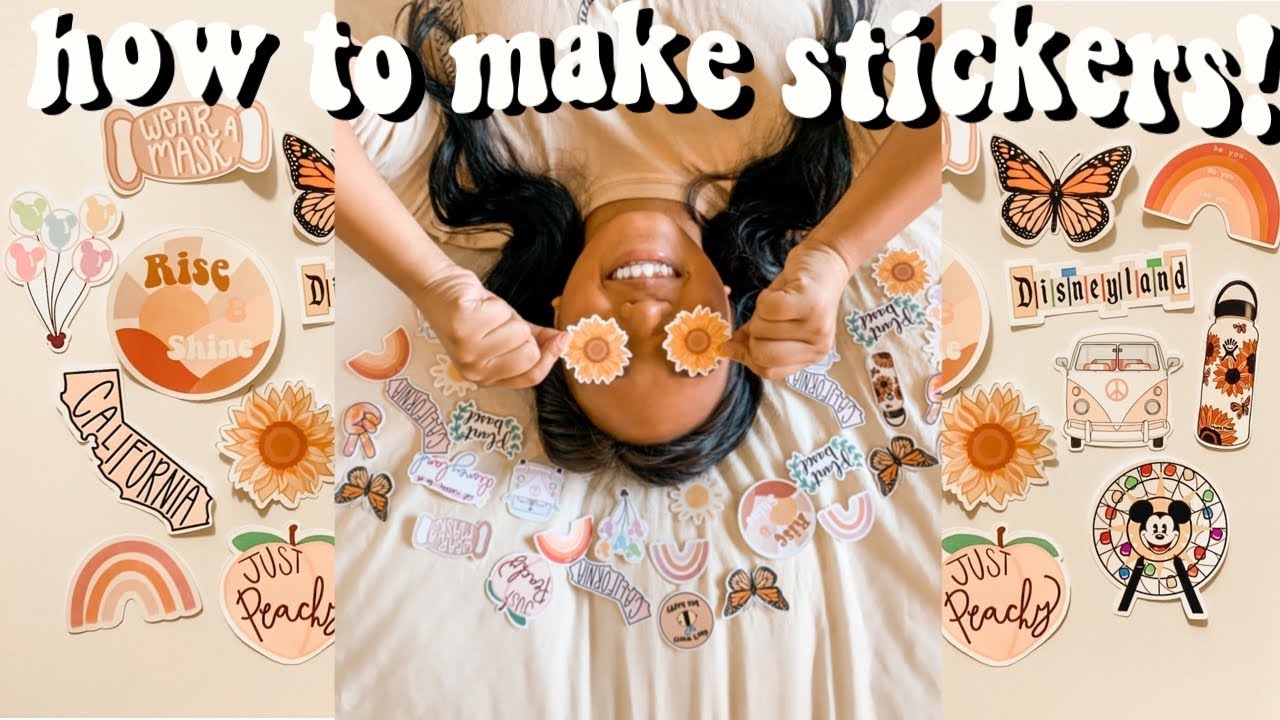 Everything I Use to Make my Stickers | Sticker Making Start to Finish ...