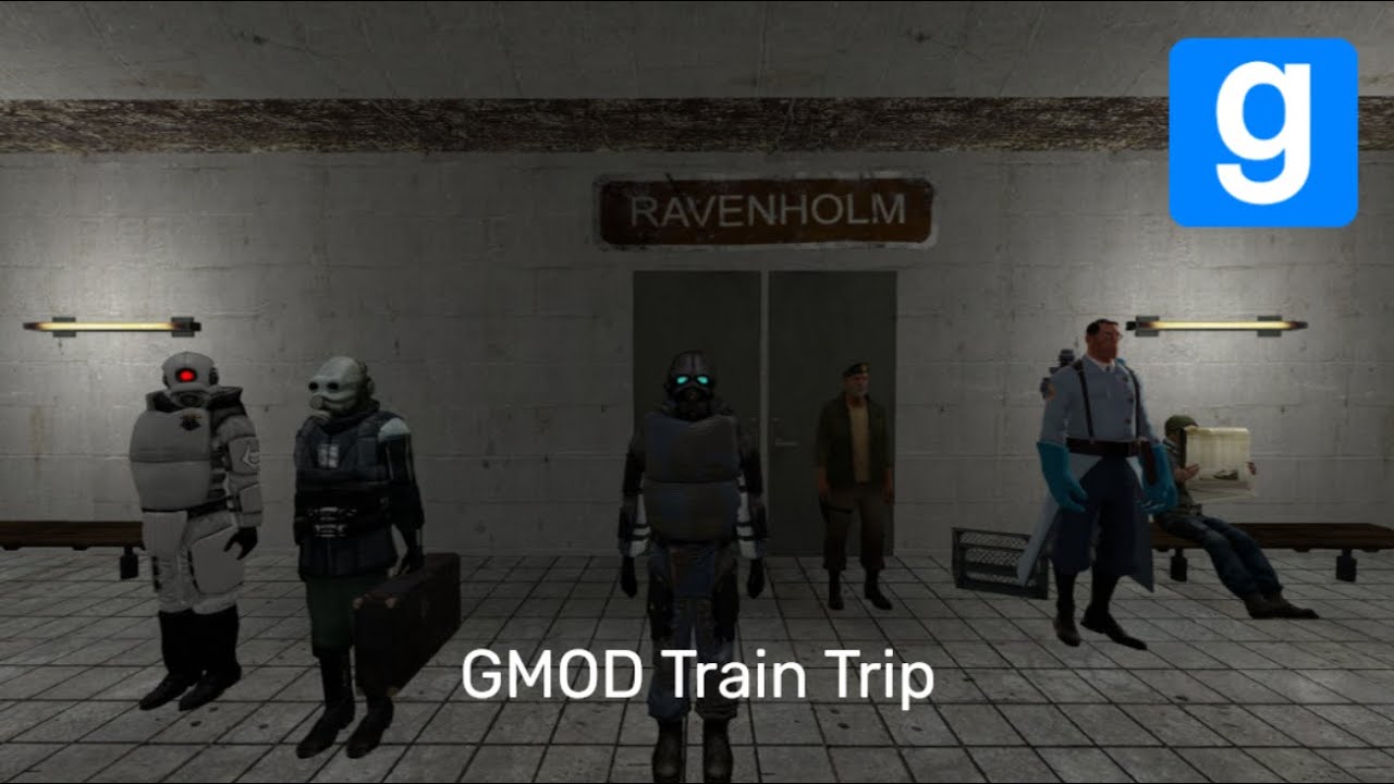 GMOD train trip - YouTube