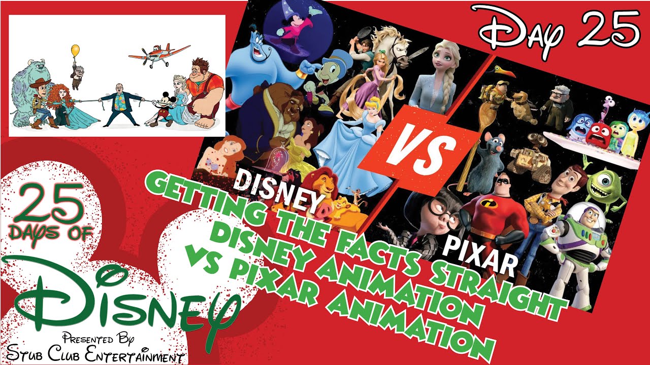 Disney Animation VS Pixar Animation WHAT'S THE DIFFERENCE?: Pixar ...