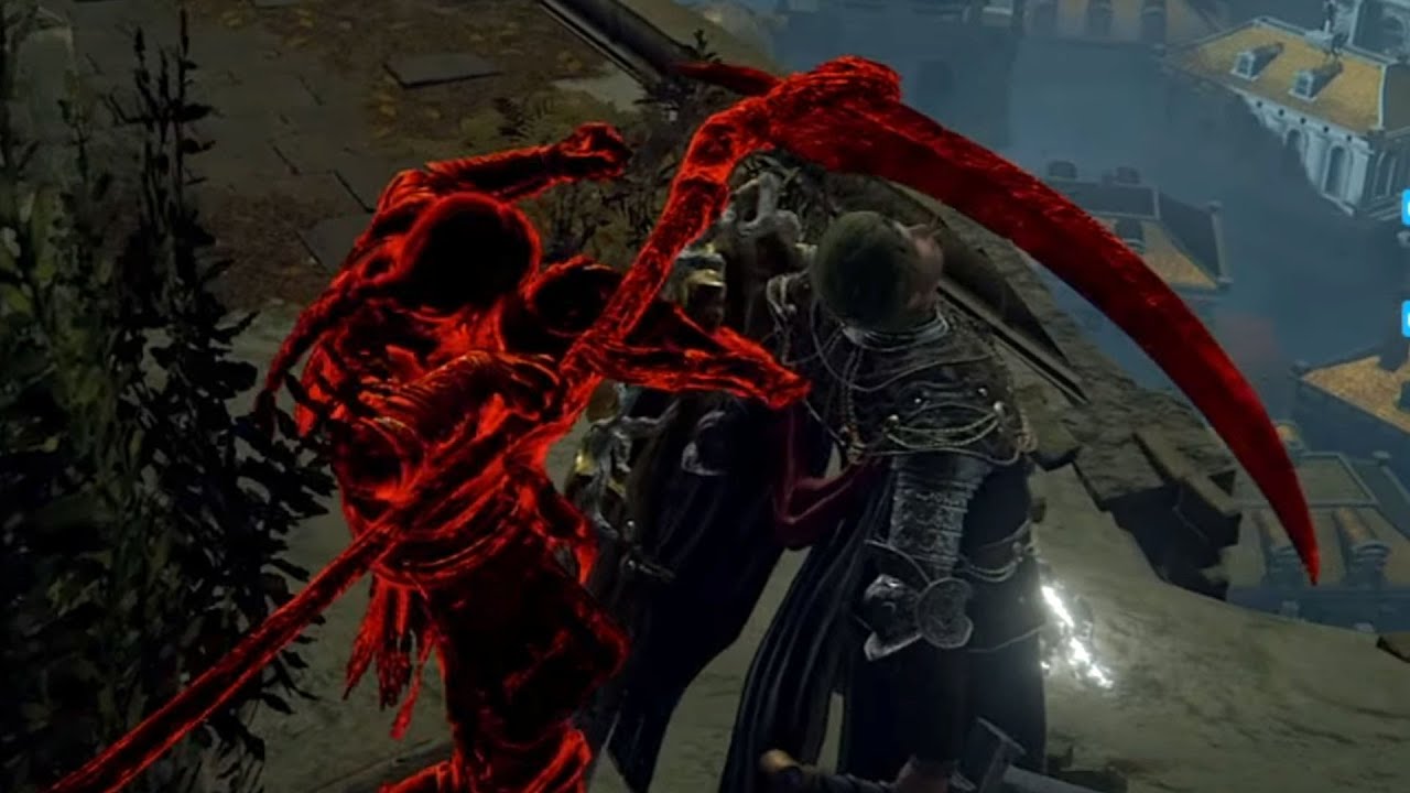 Elden Ring UNIQUE SCYTHE BACKSTAB ANIMATION - YouTube