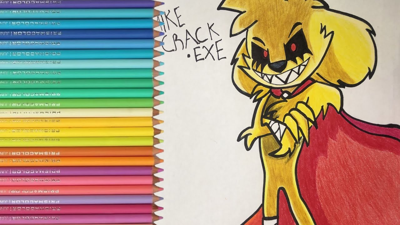 Como dibujar a Mikecrack.Exe | los compas - YouTube