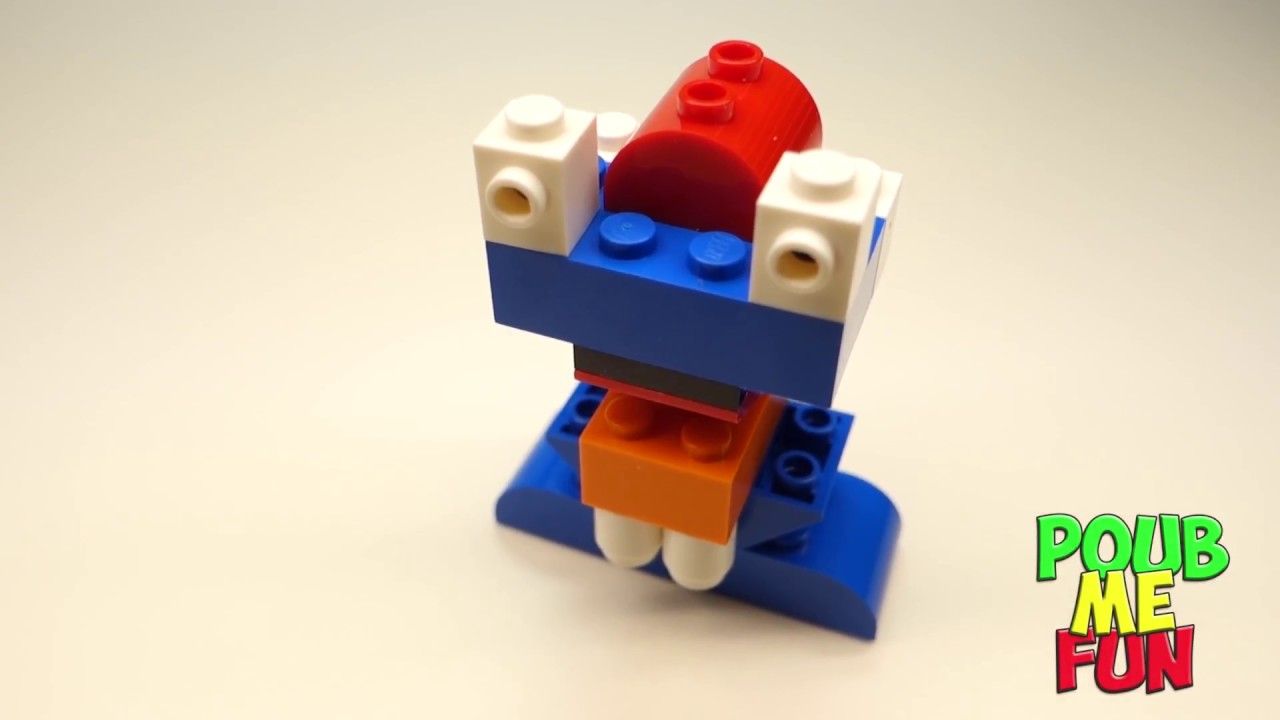 LEGO Cute Funny Monster with Big Teeth - Building Instructions - How to ...