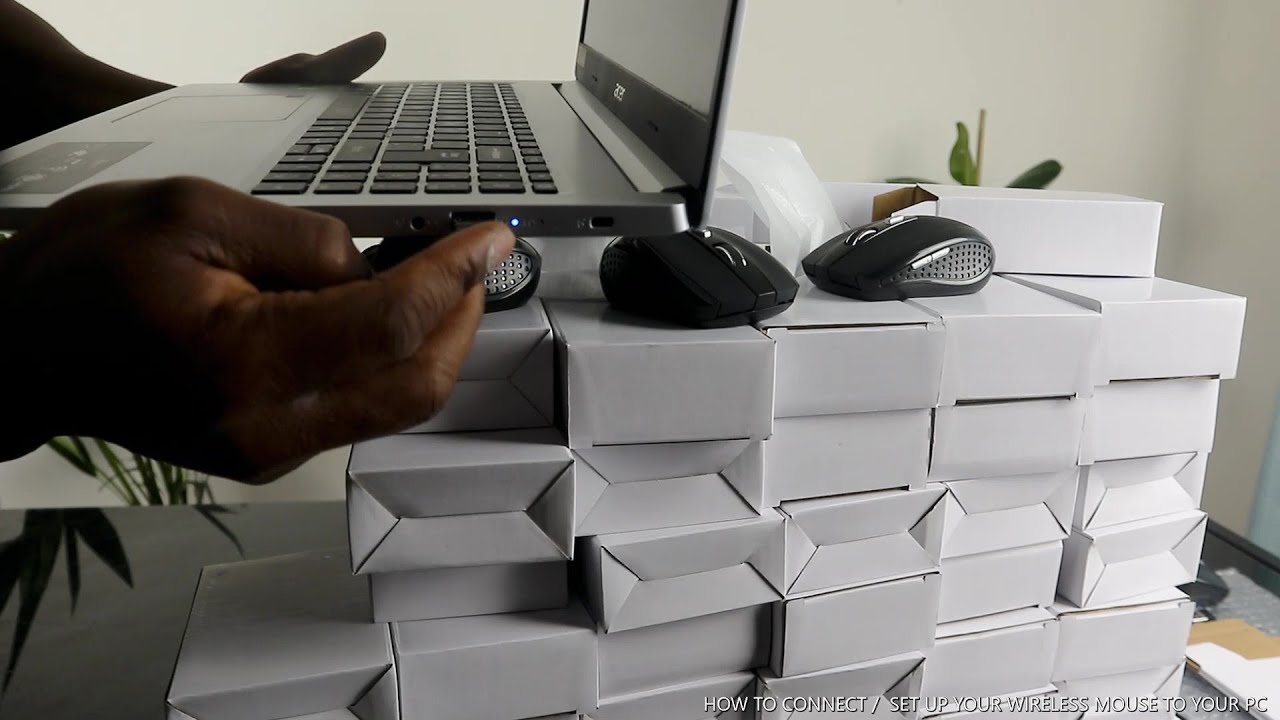 HOW TO CONNECT / SET UP YOUR WIRELESS MOUSE TO YOUR PC - YouTube