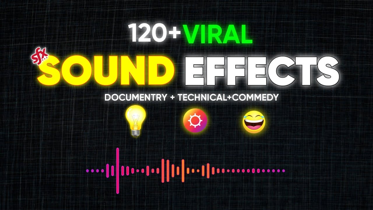 2025 Best Sound Effects For Editing | Copyright Free Sound Effects ...