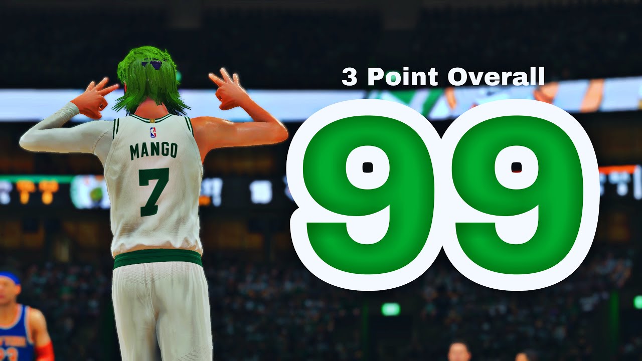 THE POWER OF A 99 3 POINTER IN 2k23! LIMITLESS RANGE IS RHE BEST BADGE! - YouTube