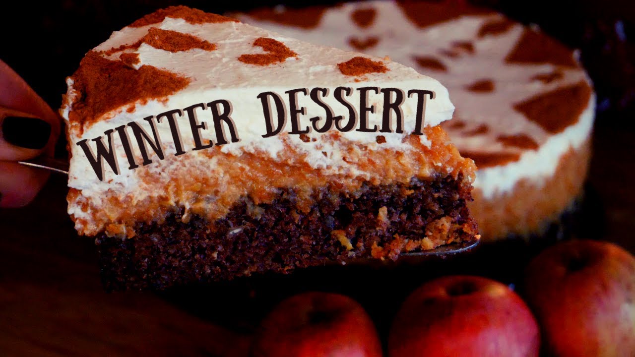 Apple Christmas dessert - a yuletide cake | #21daystilyule | Day 18 ...