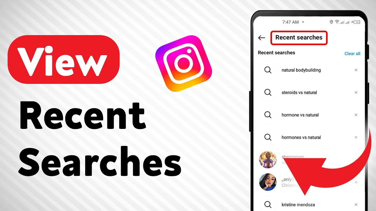 How to View Recent Searches on Instagram (Updated) - YouTube