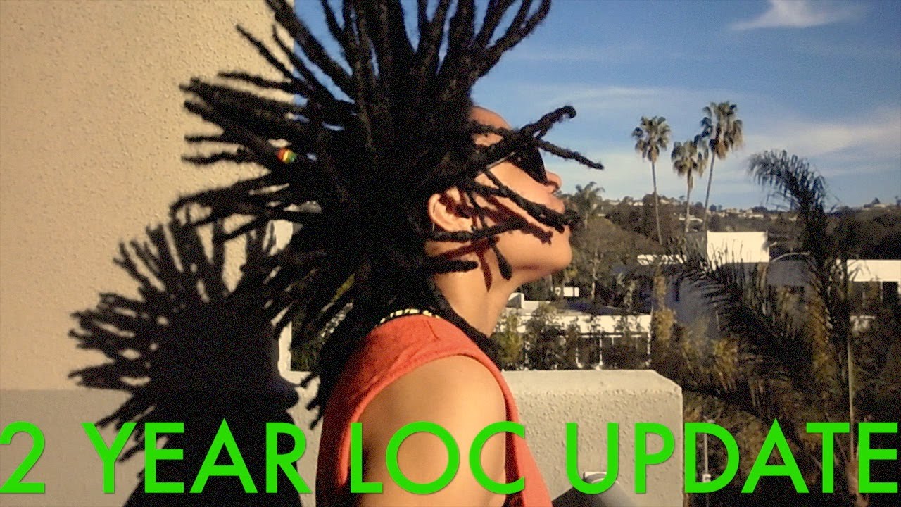 2 YEAR Dreadlock Update Video - YouTube