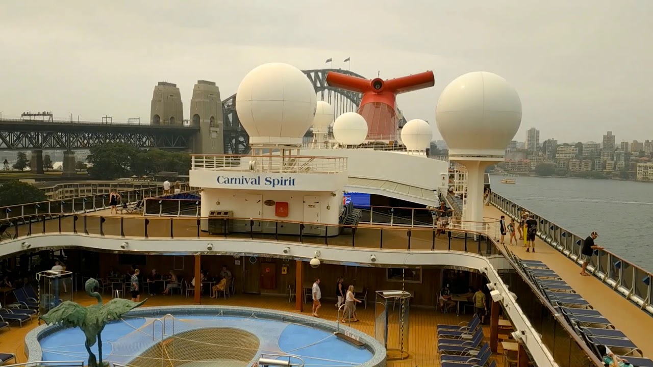 Carnival Cruise Embarkation Point Sydney Circular Quay - YouTube