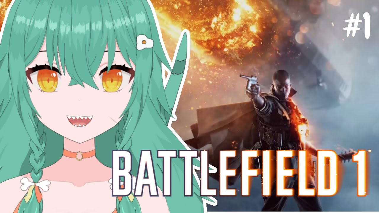 The dino has a gun (Vtuber) w/ Seifiy - BattleFIeld 1 | Twitch VOD (14 ...