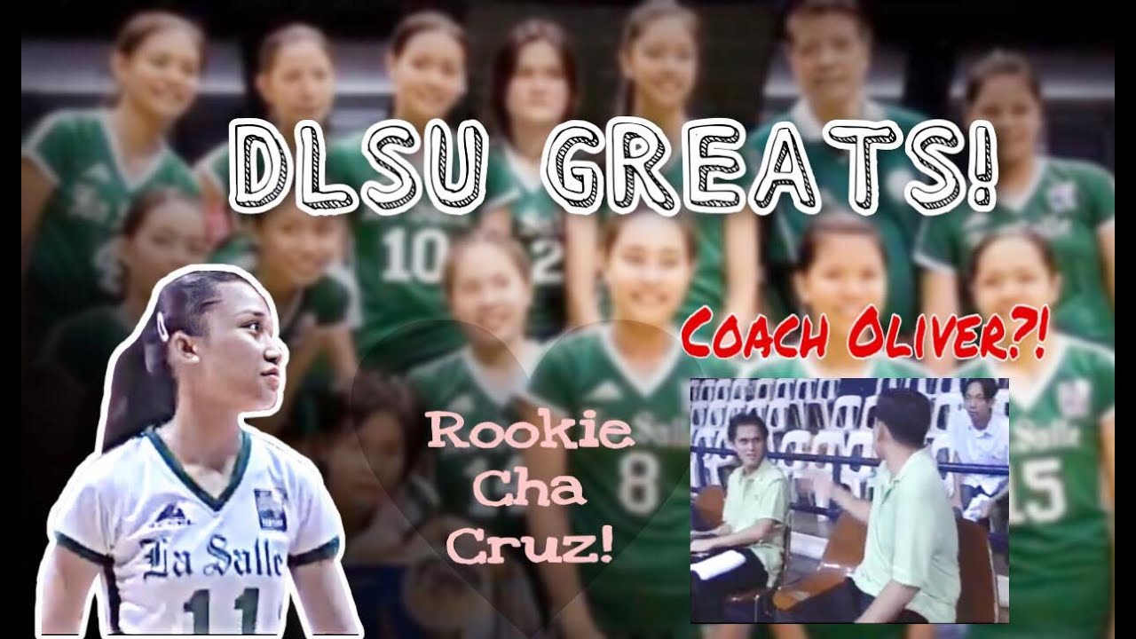 Cha Cruz as a rookie + DLSU Legends! (Shakey’s Vleague Season 2) | Team ...