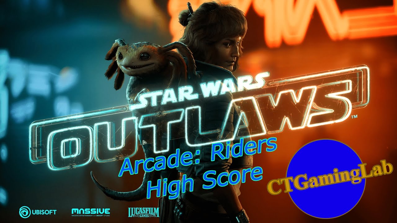Star Wars Outlaws: Arcade Game - "Riders" PERFECT RUN 1:19:99 ("There ...