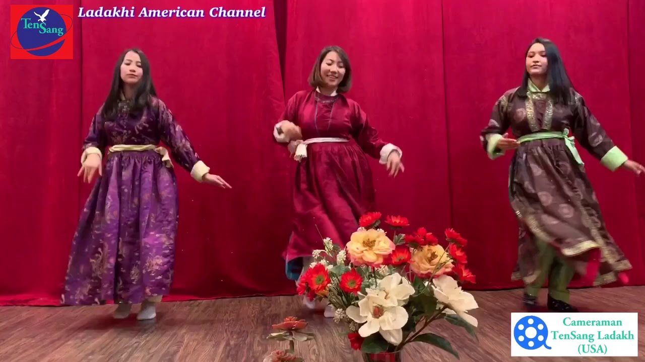 Ladakhi students dance performance Losar celebration #New York City ...