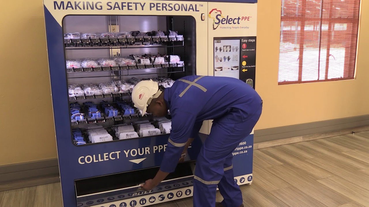 Smart vending for workplace safety | Select PPE x Magex - YouTube