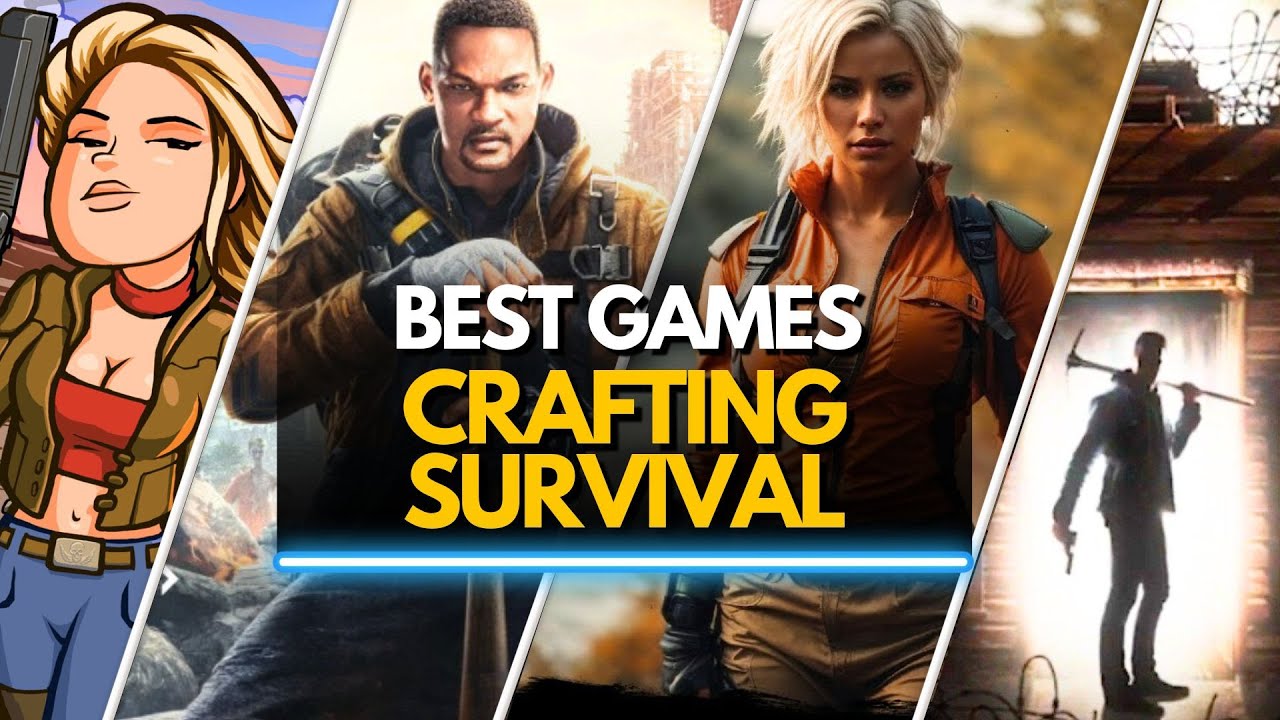 TOP 50 BEST Crafting Survival Games You need to play - YouTube
