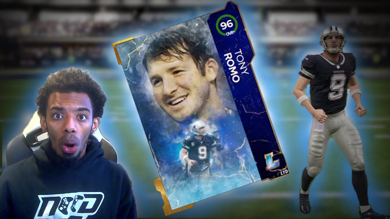 IS THE BEST TONY ROMO QUARTERBACK!?! TONY ROMO GAMEPLAY! MADDEN 22 ...