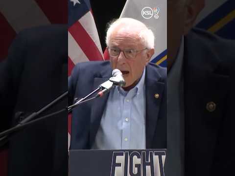 Video: Sen. Bernie Sanders visits Salt Lake City for ‘Fighting ...