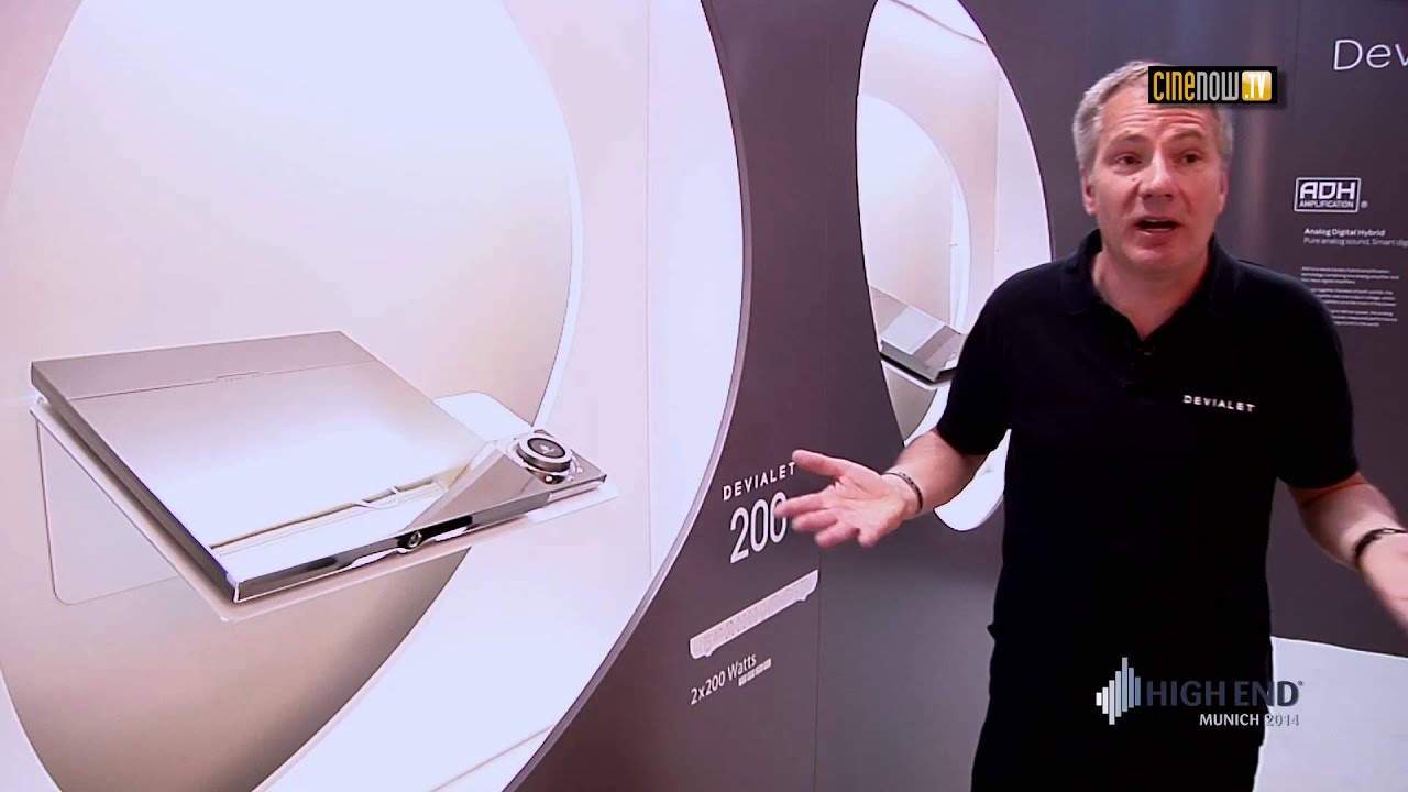 Devialet 120, 200, 400, 800 et Sam processing (High End 2014) - YouTube