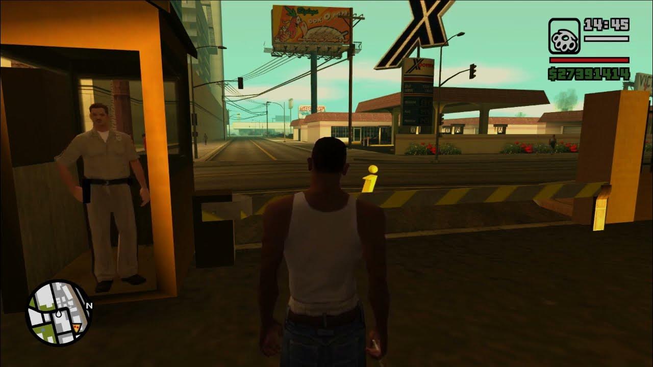 Updated Classic: GTA San Andreas - Impounded Zone Script Fixes - YouTube