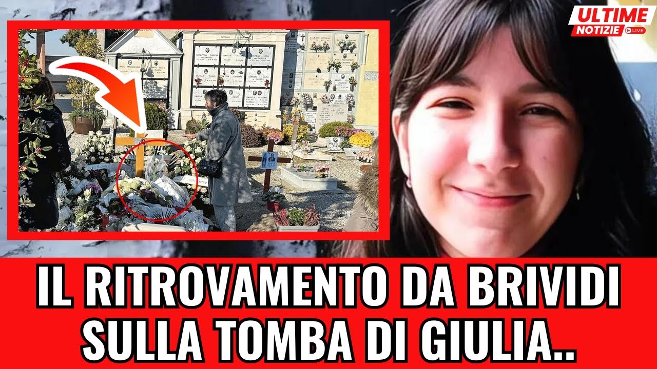 RITROVAMENTO DA BRIVIDI SULLA TOMBA DI GIULIA CECCHETTIN! - YouTube