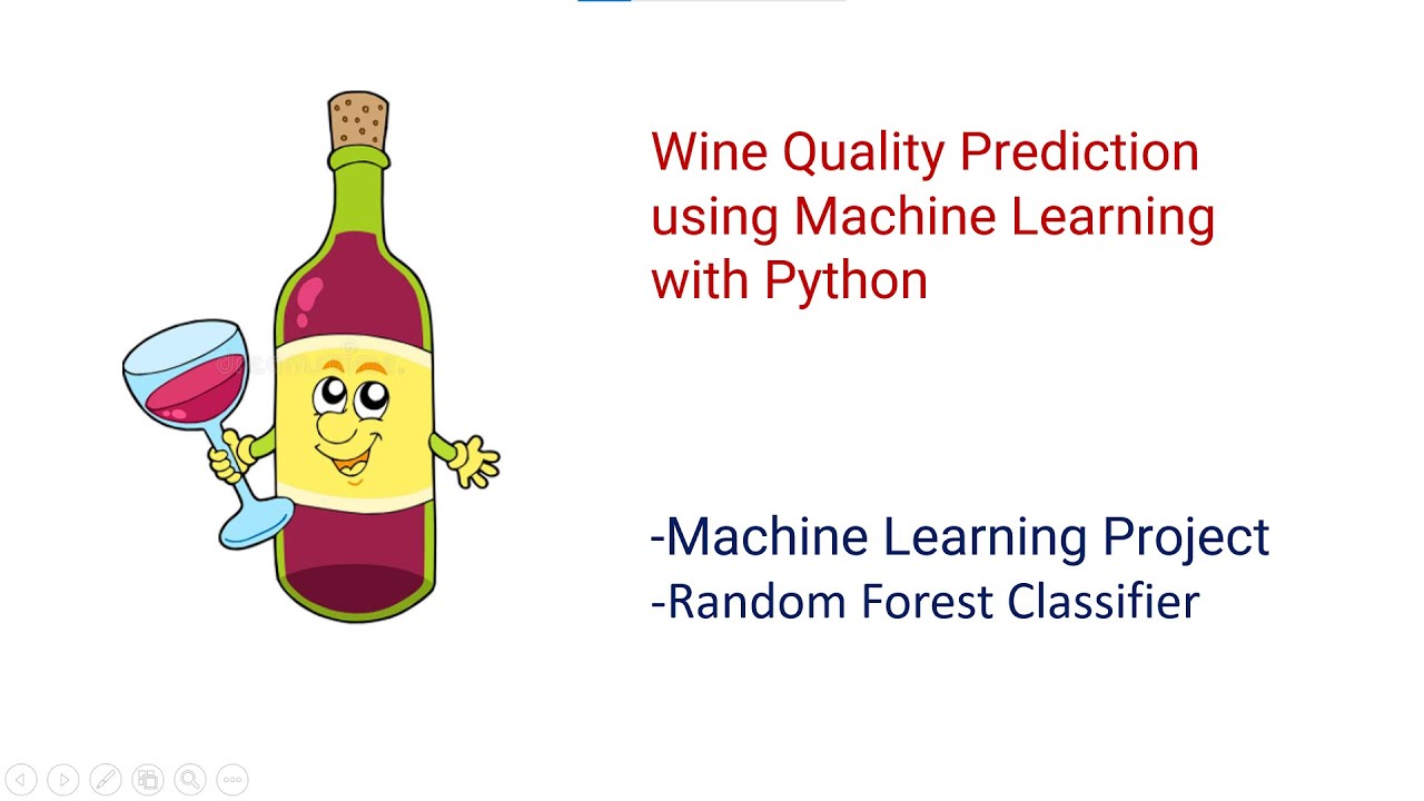 Wine Quality Prediction Using With Python Machine Learning Project Random Forest Classifier 3181