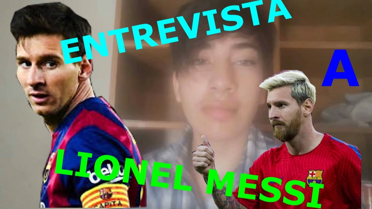 entrevista a lionel messi - YouTube