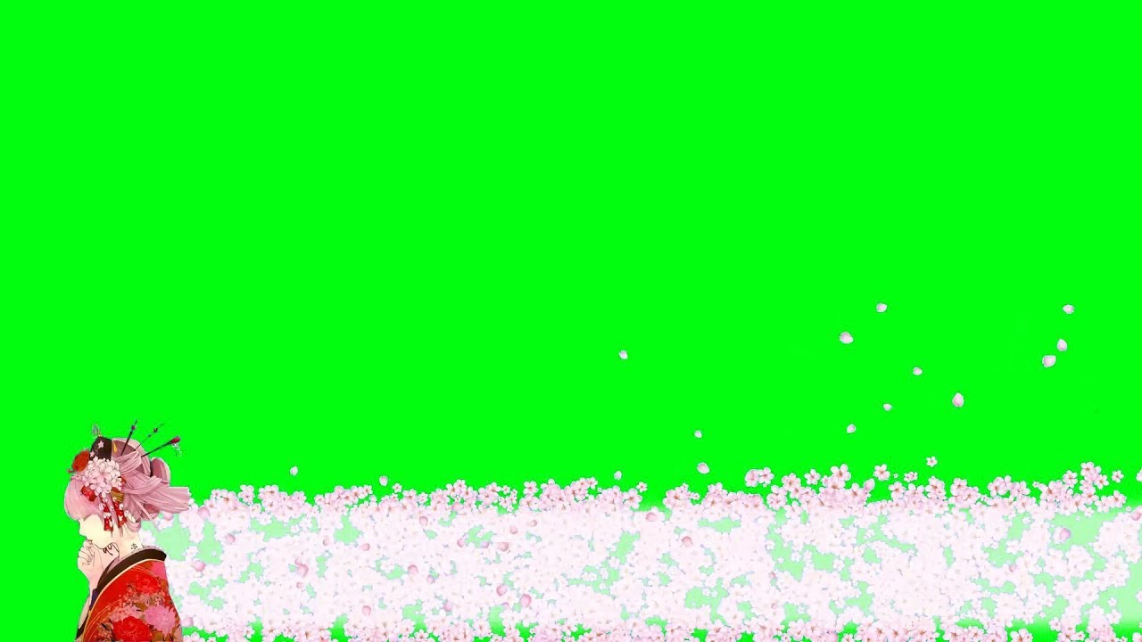 Free Download Green Screen : Sakura - Lower third - fullHD @ 60fps ...