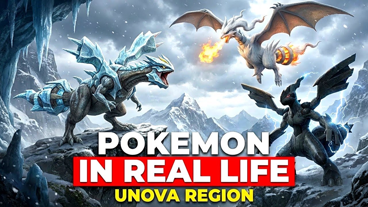 Pokémon In Real Life | All 156 Unova Region (Gen 5 Reimagined With AI ...