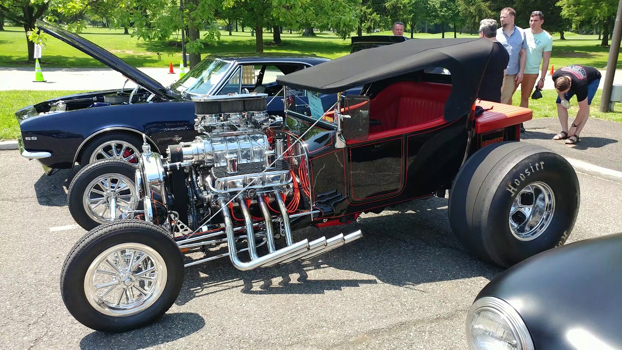 1923 BLACK T BUCKET CUSTOM BUILD 468 ENGINE MOONKIST NJ 'R 1933' - YouTube