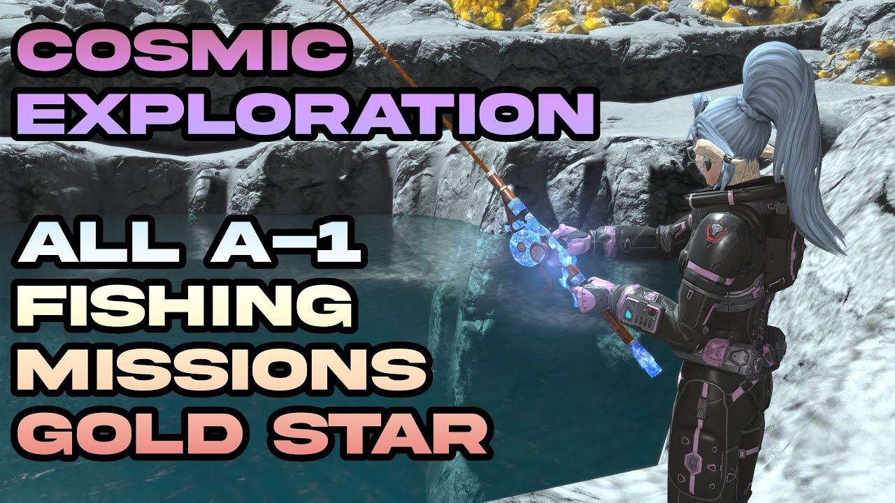 How to get GOLD STAR on Every A-1 Fishing Stellar Mission | Cosmic ...