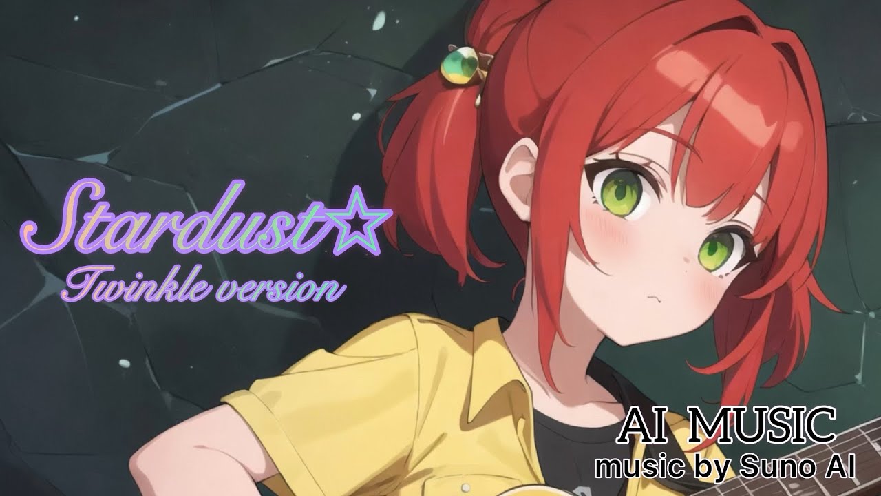 【AI MUSIC】♫Stardust☆[Twinkle version][ANIME] - YouTube